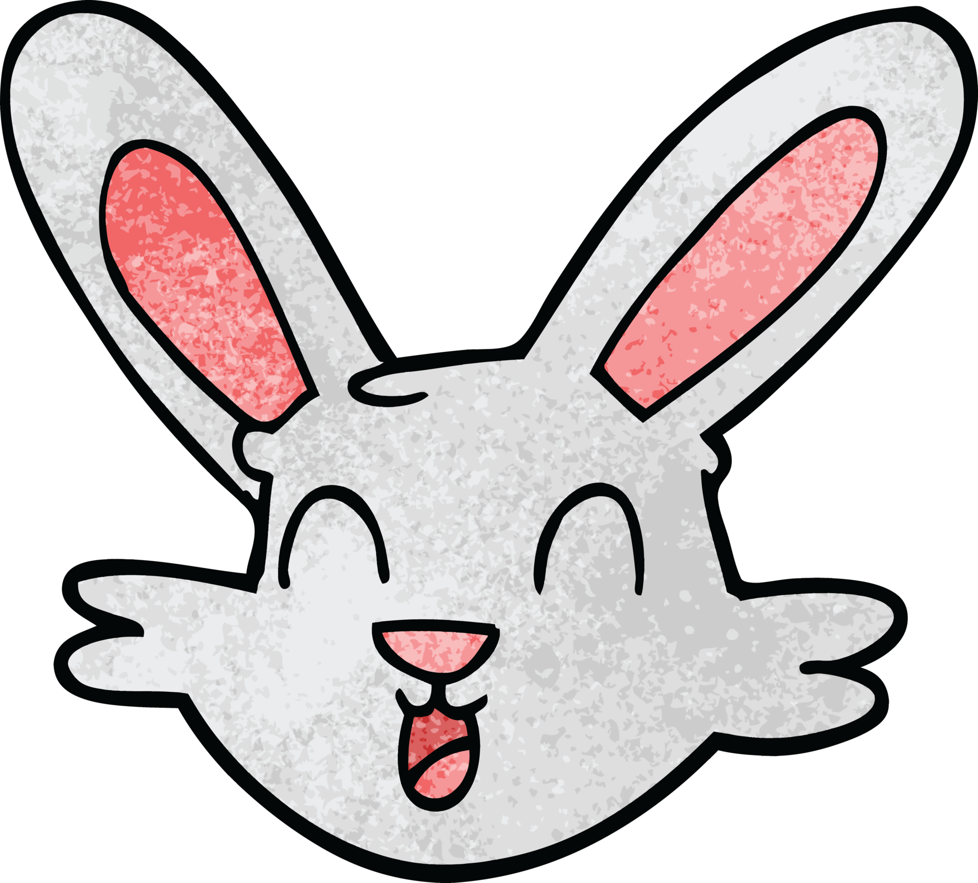 Cartoon Doodle Cute Bunny 40702447 Png