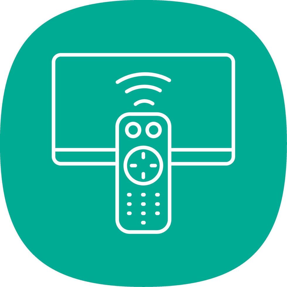 Remote Line Curve Icon 40713814 Vector Art at Vecteezy