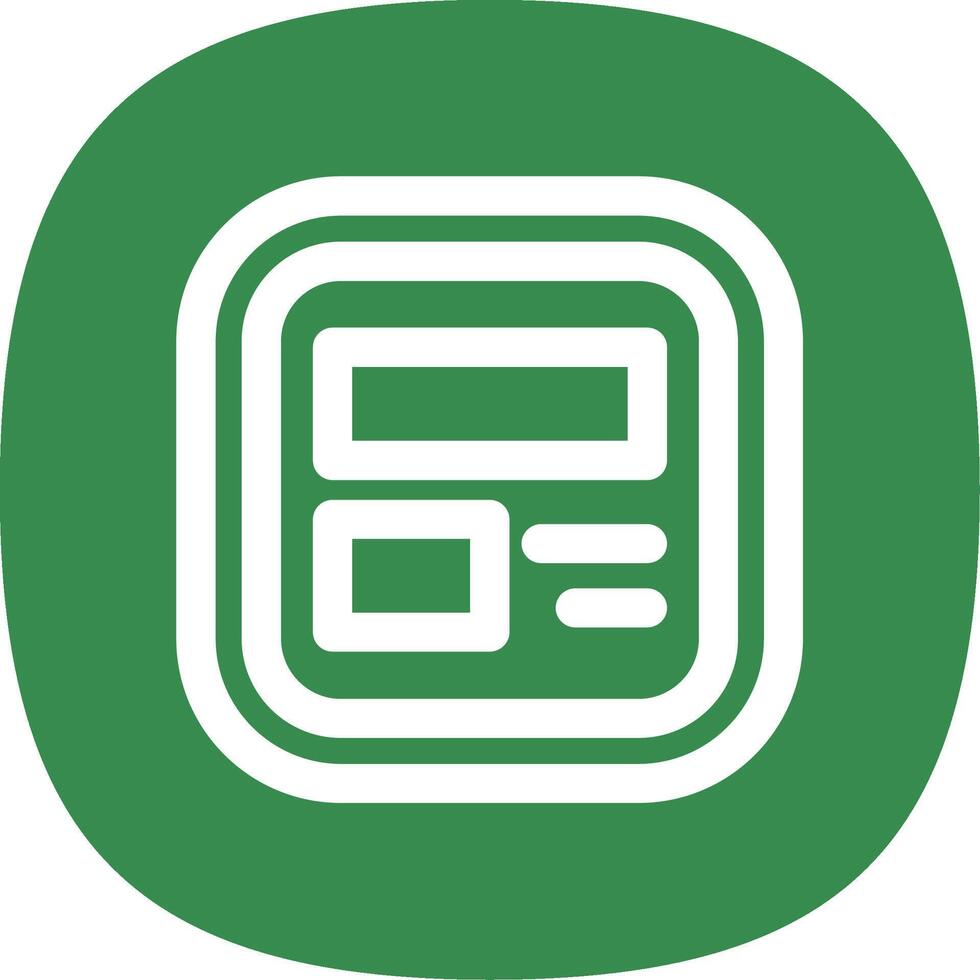 Layout Line Curve Icon 40714933 Vector Art At Vecteezy