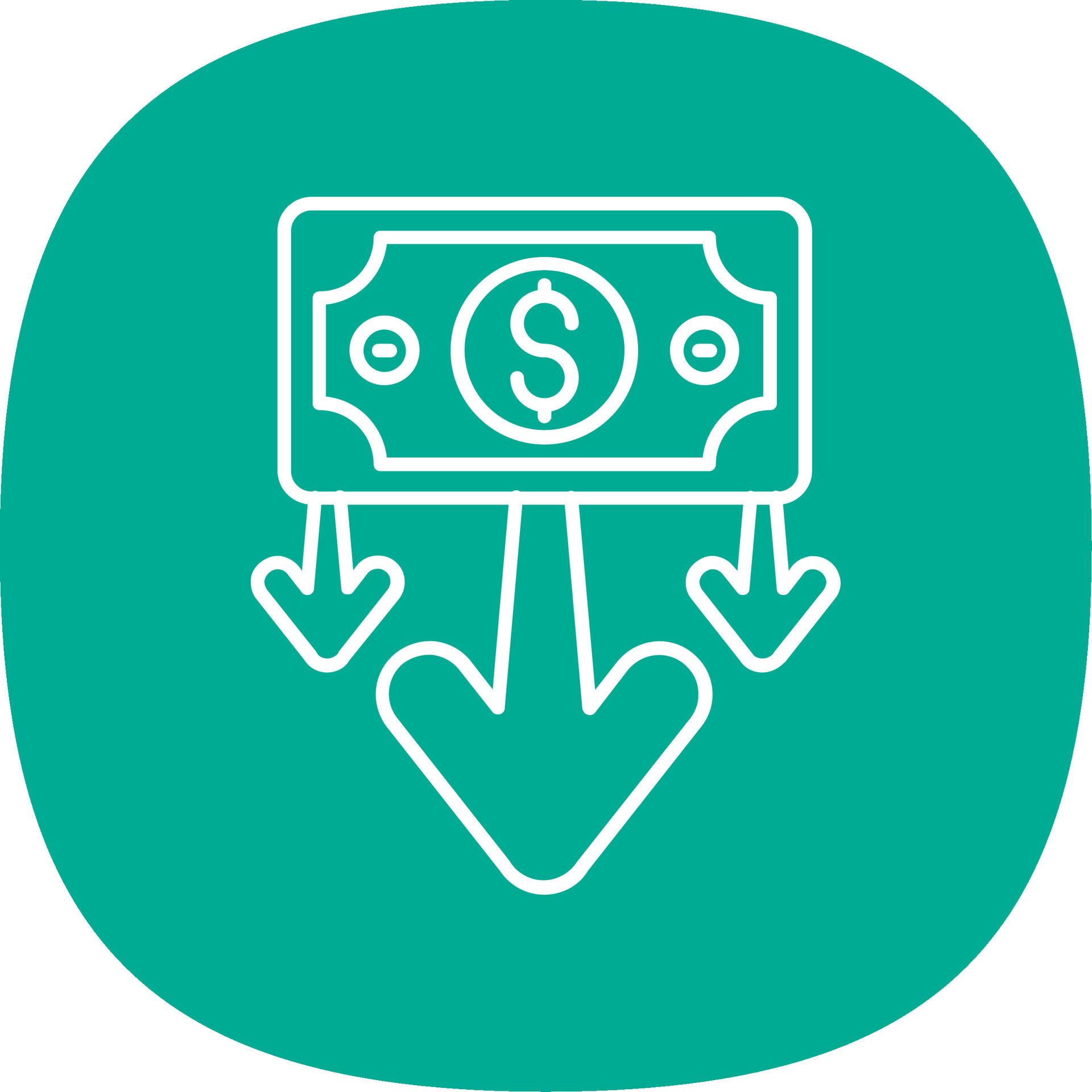 Decrease Line Curve Icon 40715805 Vector Art at Vecteezy