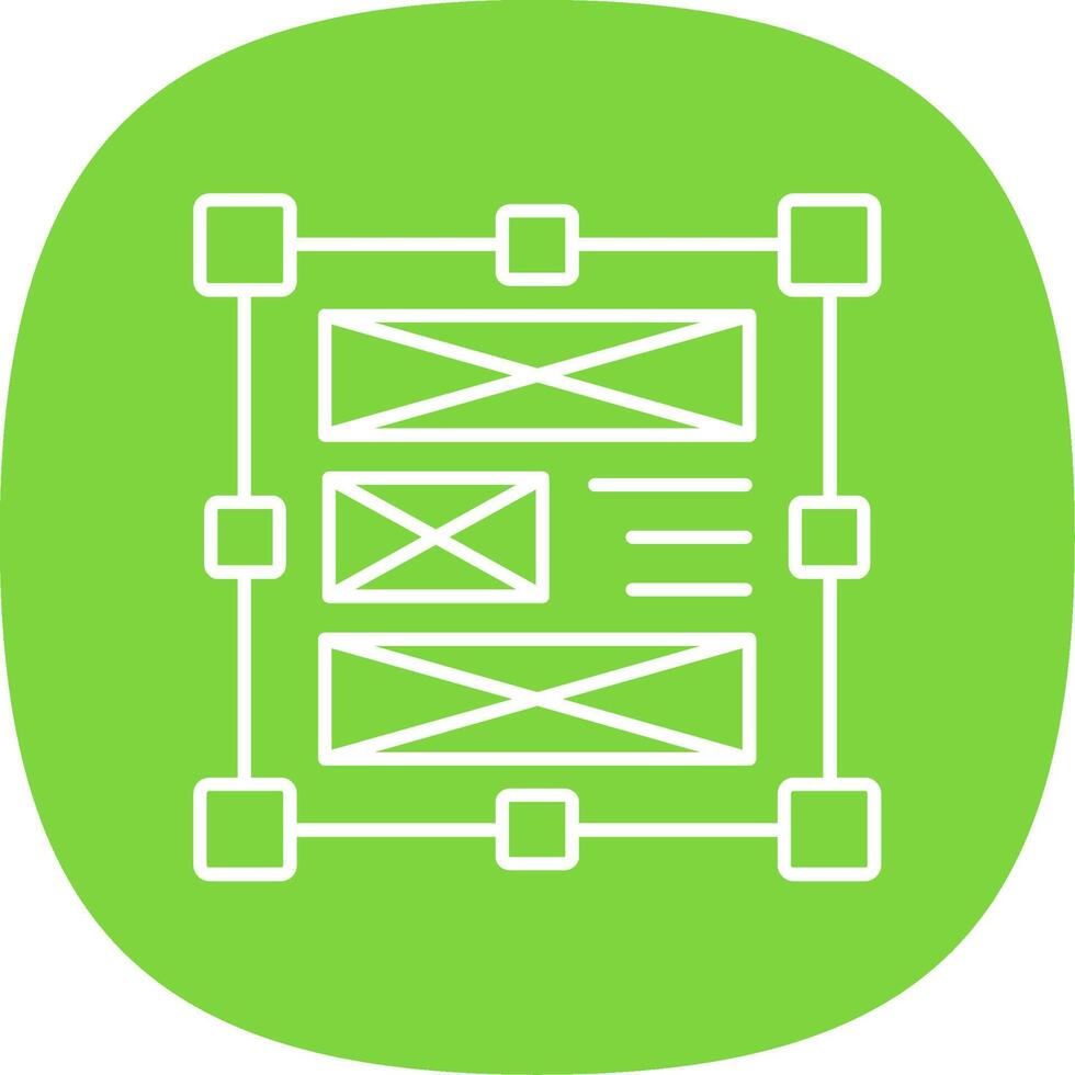 Layout Line Curve Icon 40716590 Vector Art At Vecteezy