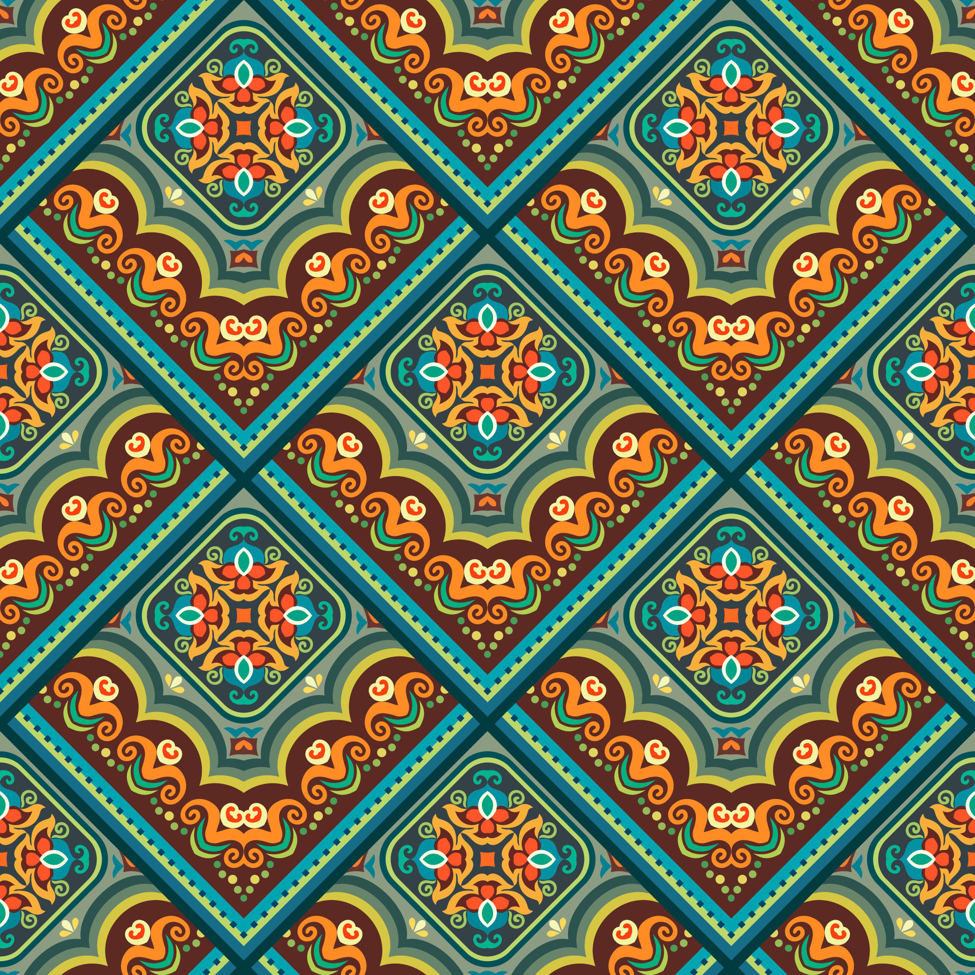 Vector Abstract Patch Pattern Mosaic Tile Background 40740782 Vector Art At Vecteezy