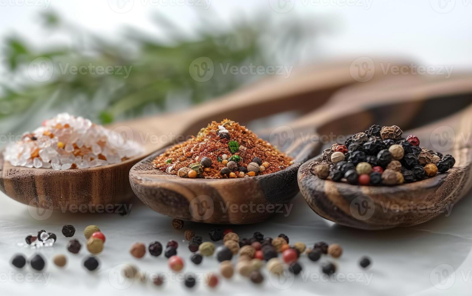 AI generated Intricate Snapshot Highlighting an Array of Spices ... AI generated Intricate Snapshot Highlighting an Array of Spices ...