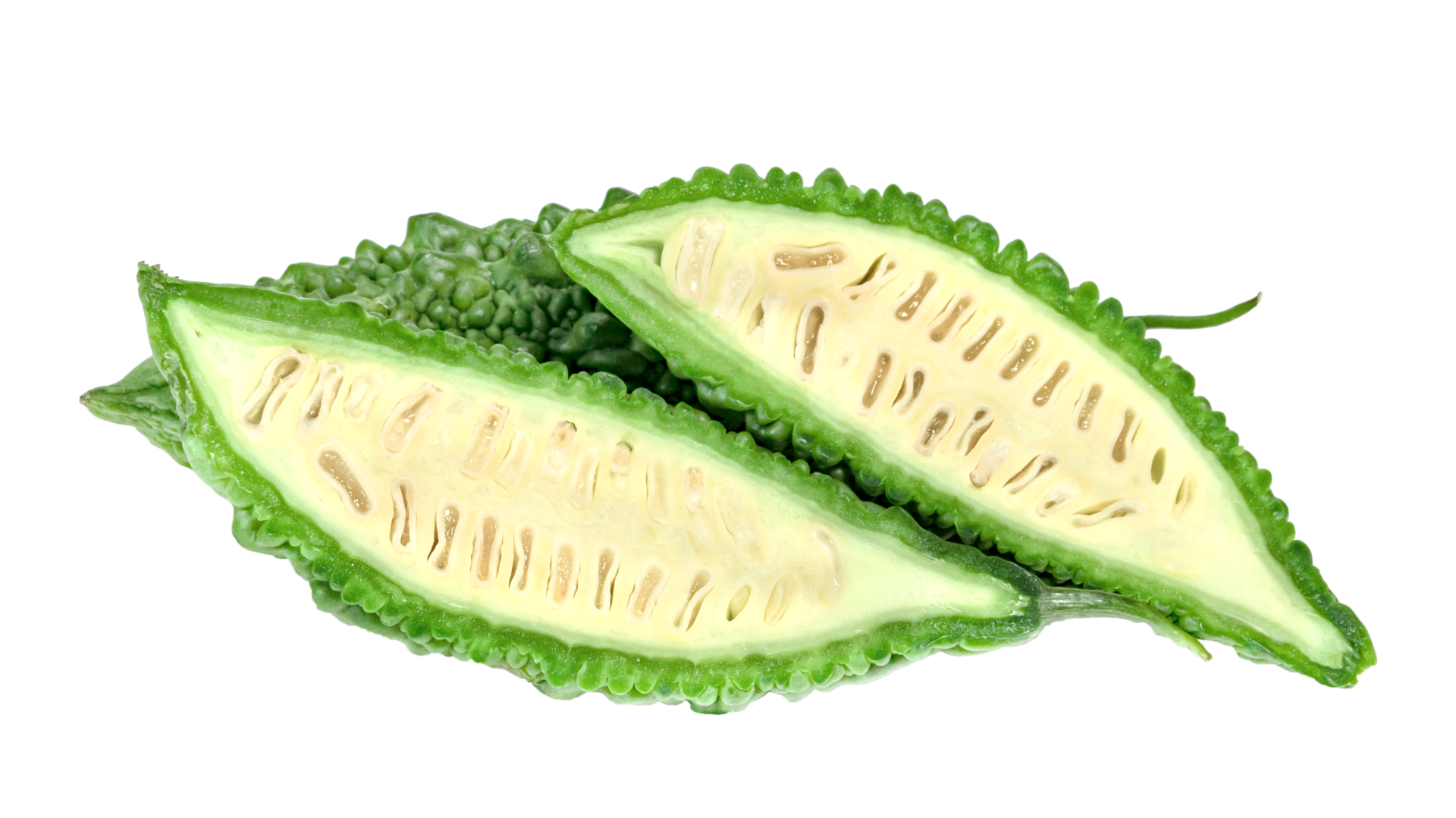 Bitter gourd or Bitter melon or Momordica charantia isolated 40747545 PNG