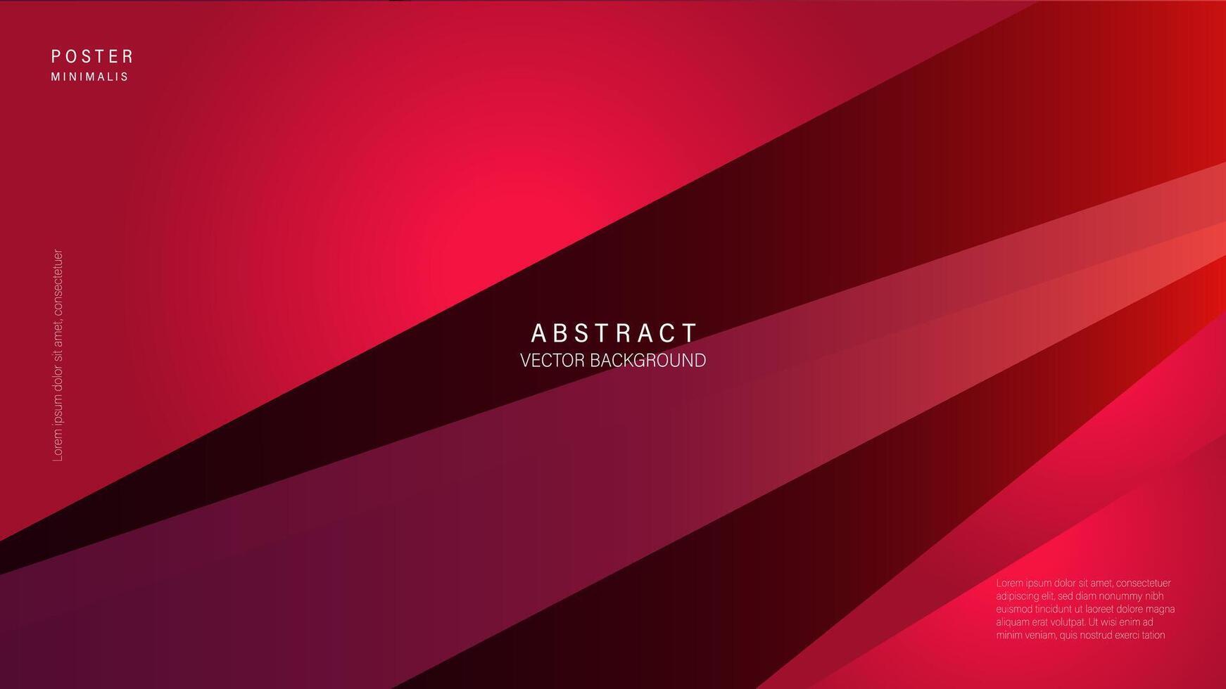 Modern Abstract Line Background And Red Color Vector Illustrator Eps
