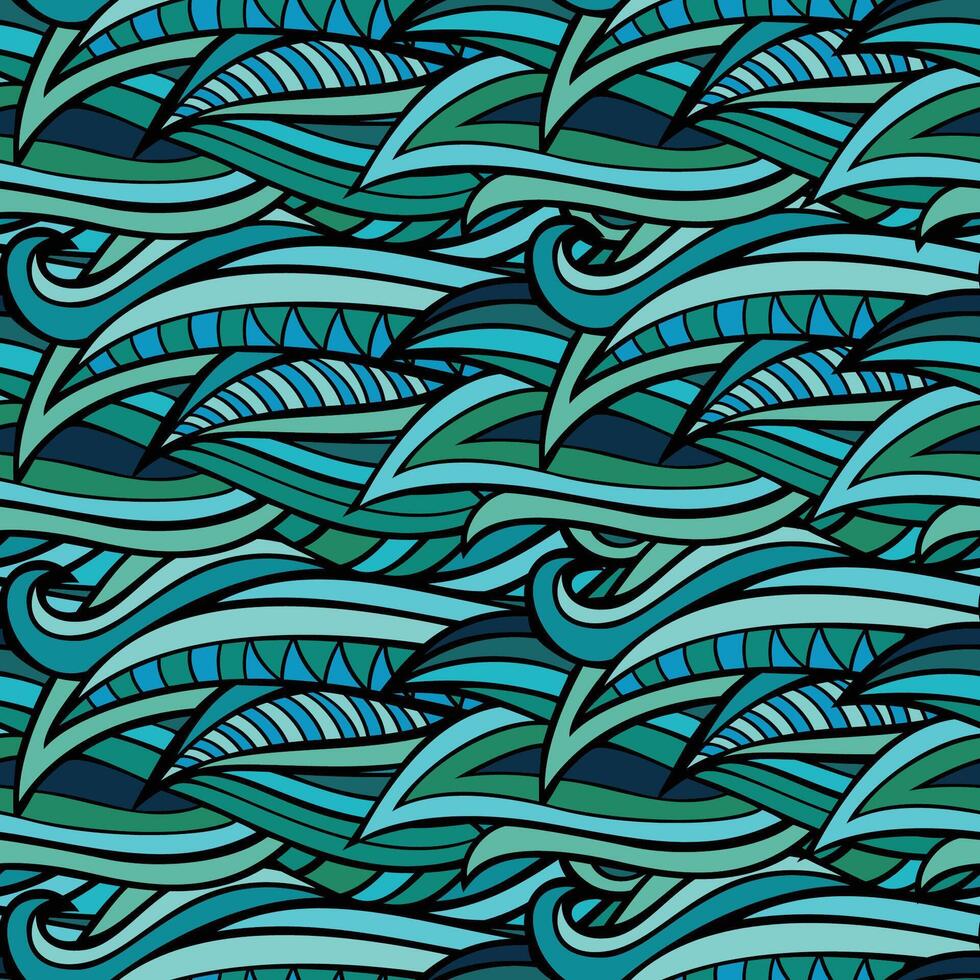 Vector seamless abstract nature pattern 40753560 Vector Art at Vecteezy