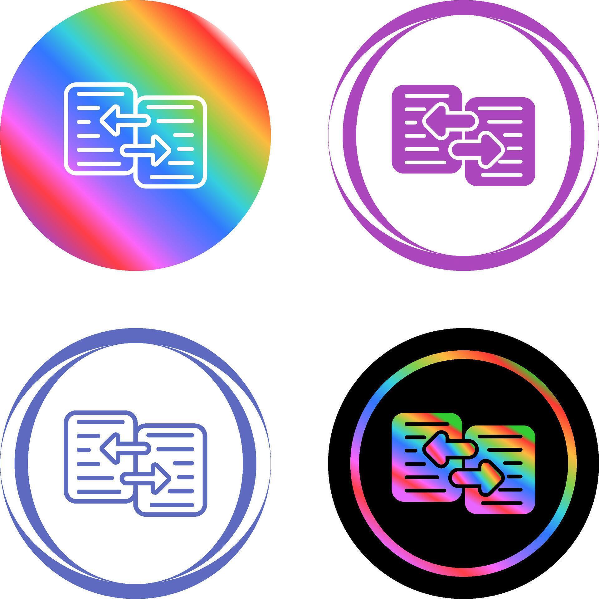 Data Transfer Vector Icon 40765146 Vector Art At Vecteezy