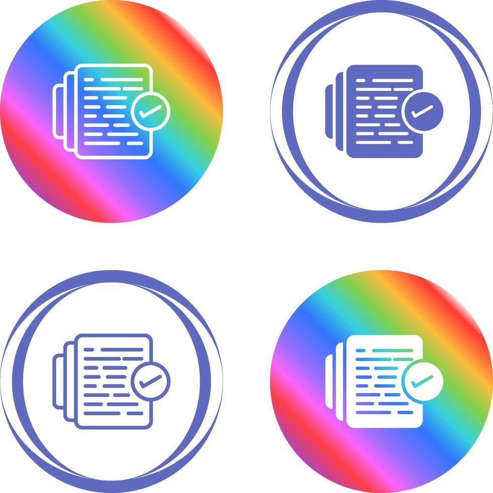 Documento Versionado Vector Icono 40766073 Vector En Vecteezy