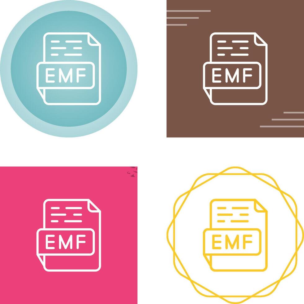 EMF Vector Icon 40769967 Vector Art at Vecteezy