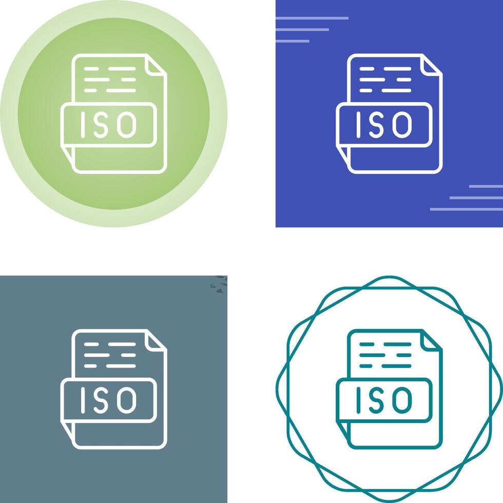 ISO Vector Icon 40770396 Vector Art at Vecteezy