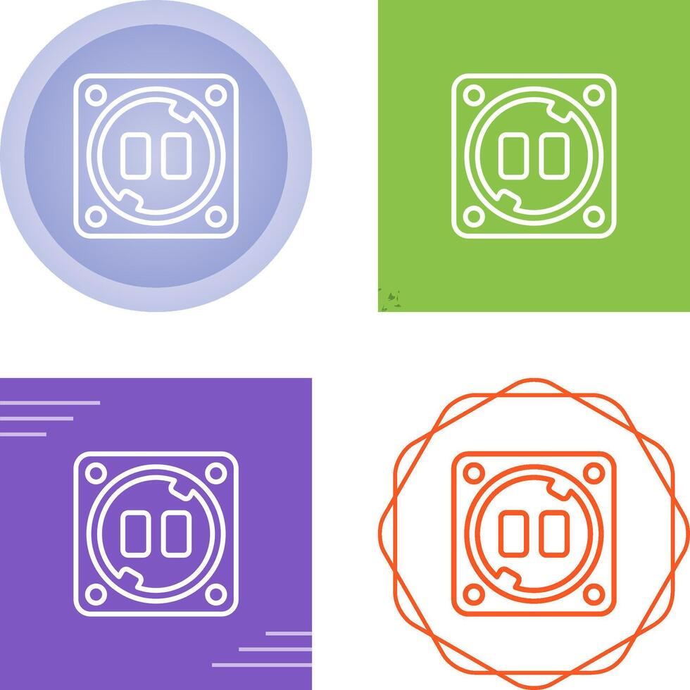 Socket Vector Icon 40772218 Vector Art at Vecteezy