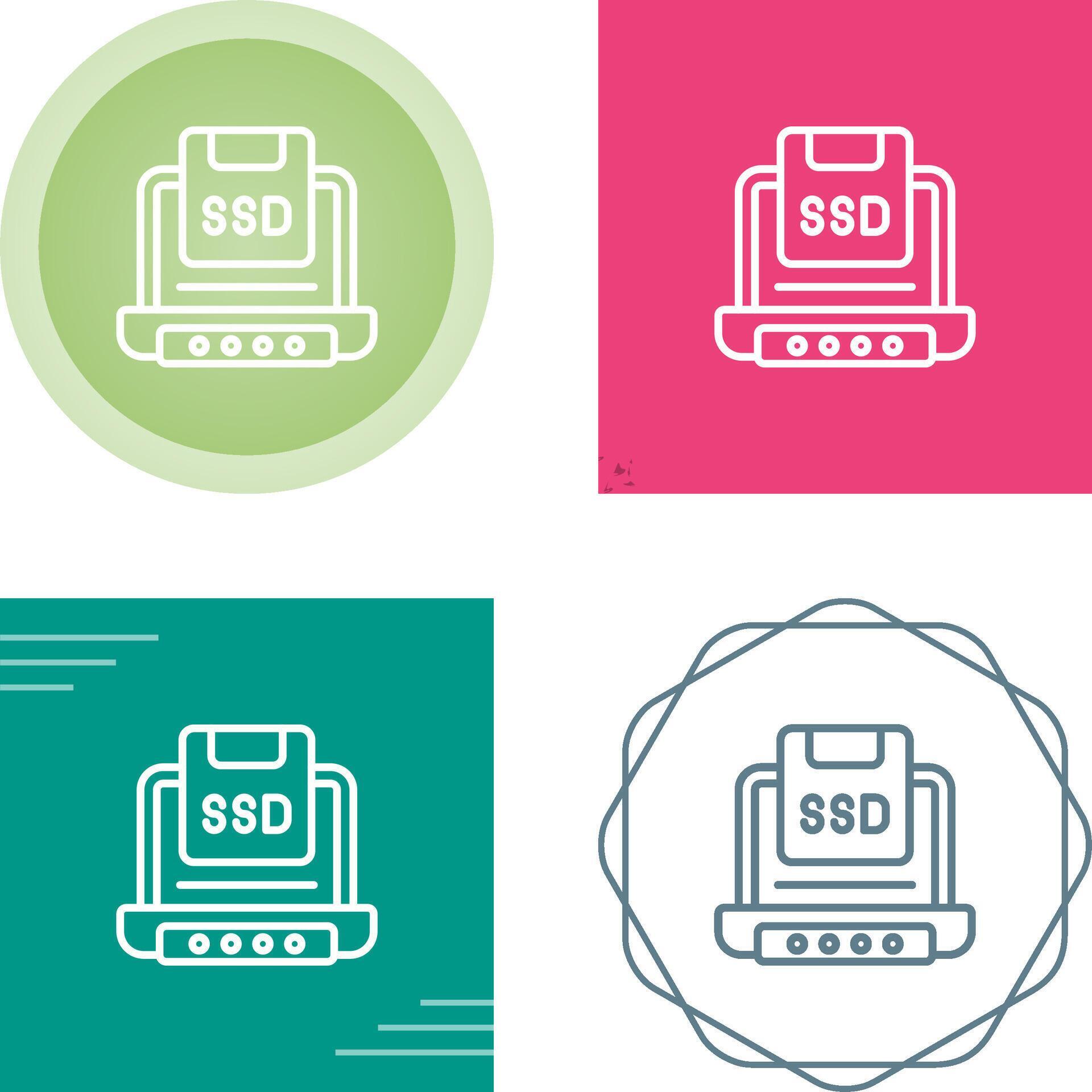 Solid State Drive Vector Icon 40772294 Vector Art at Vecteezy