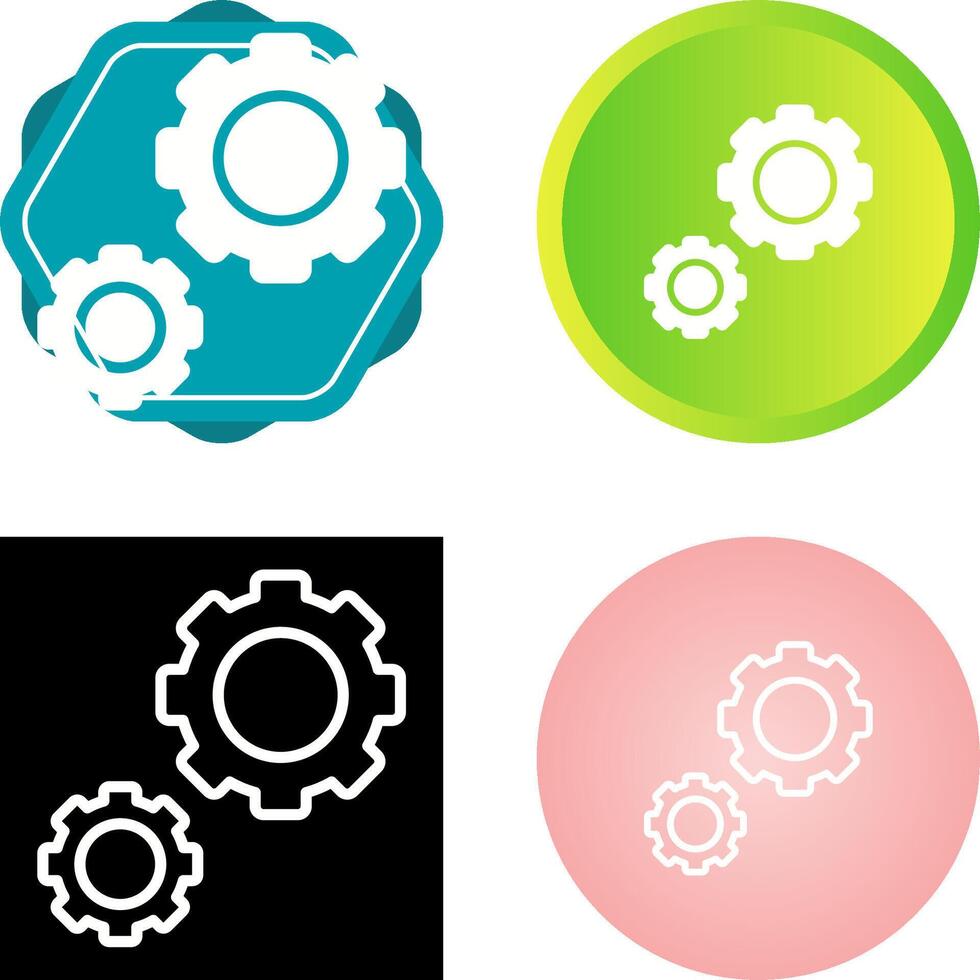 Gears Vector Icon 40773098 Vector Art at Vecteezy