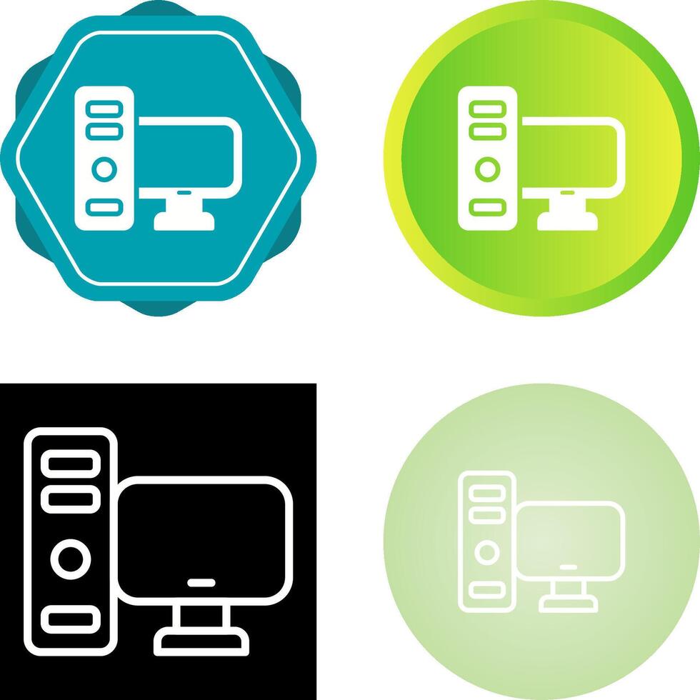 Computer Vector Icon 40773228 Vector Art at Vecteezy