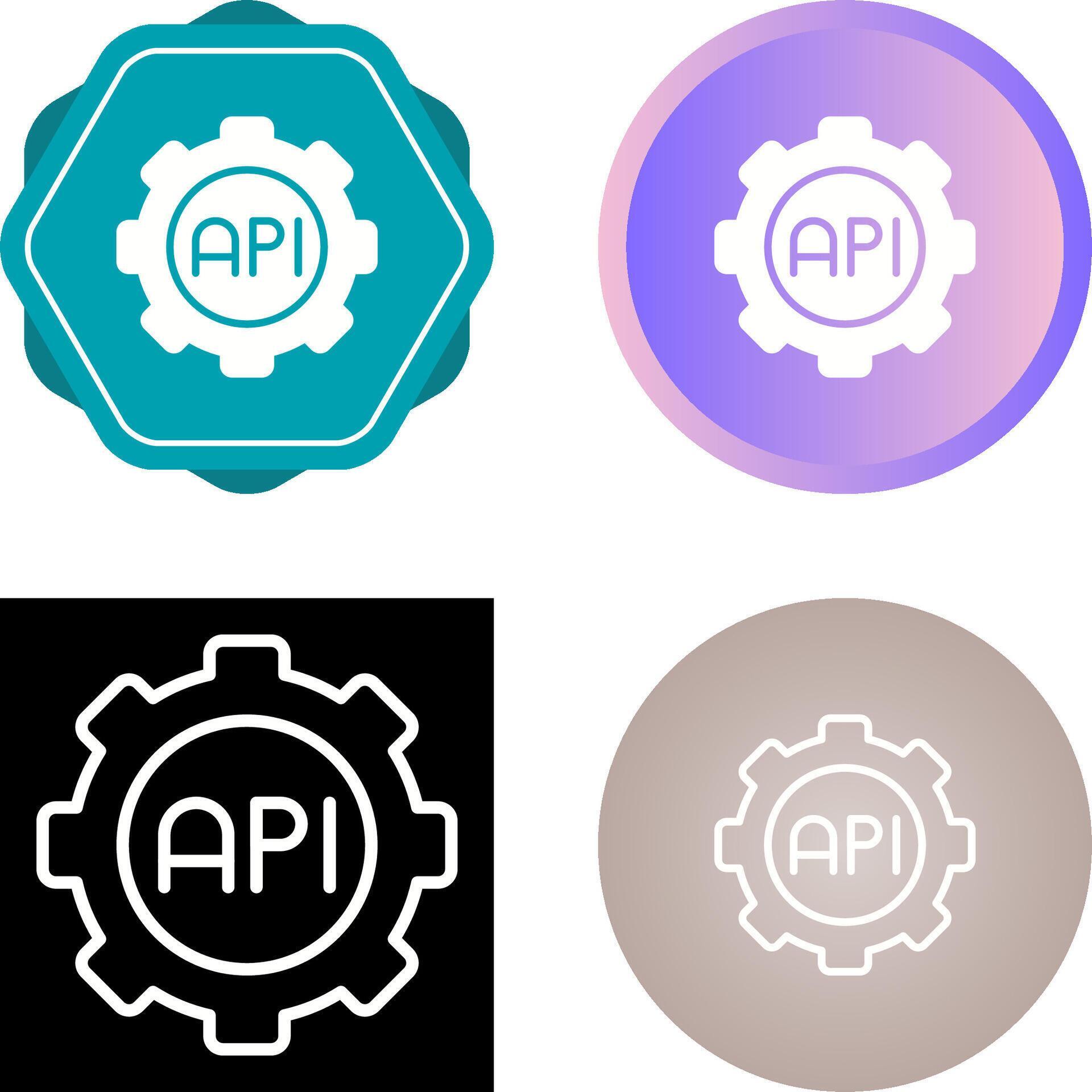 API Vector Icon 40773904 Vector Art at Vecteezy