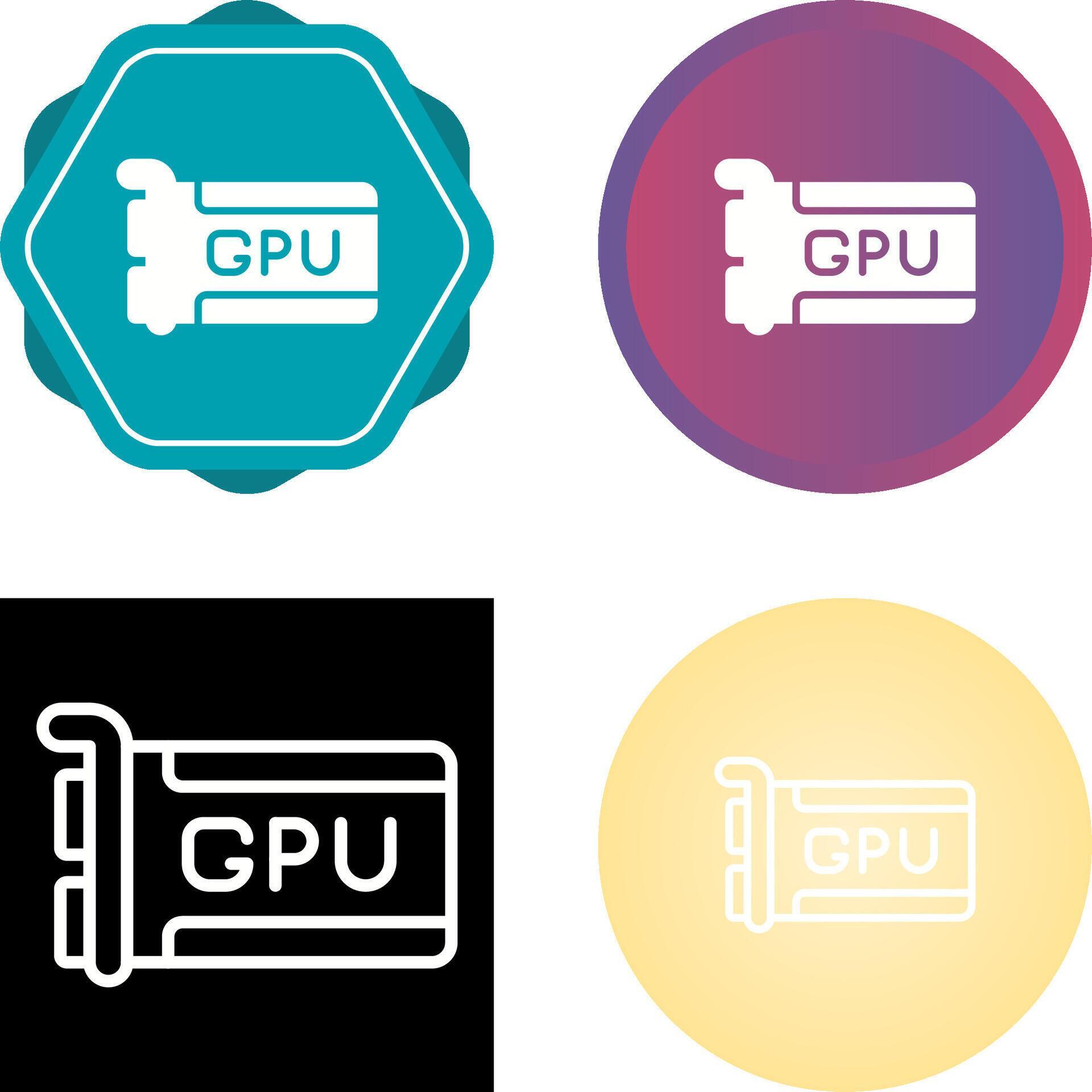 Gpu Vector Icon 40775189 Vector Art at Vecteezy