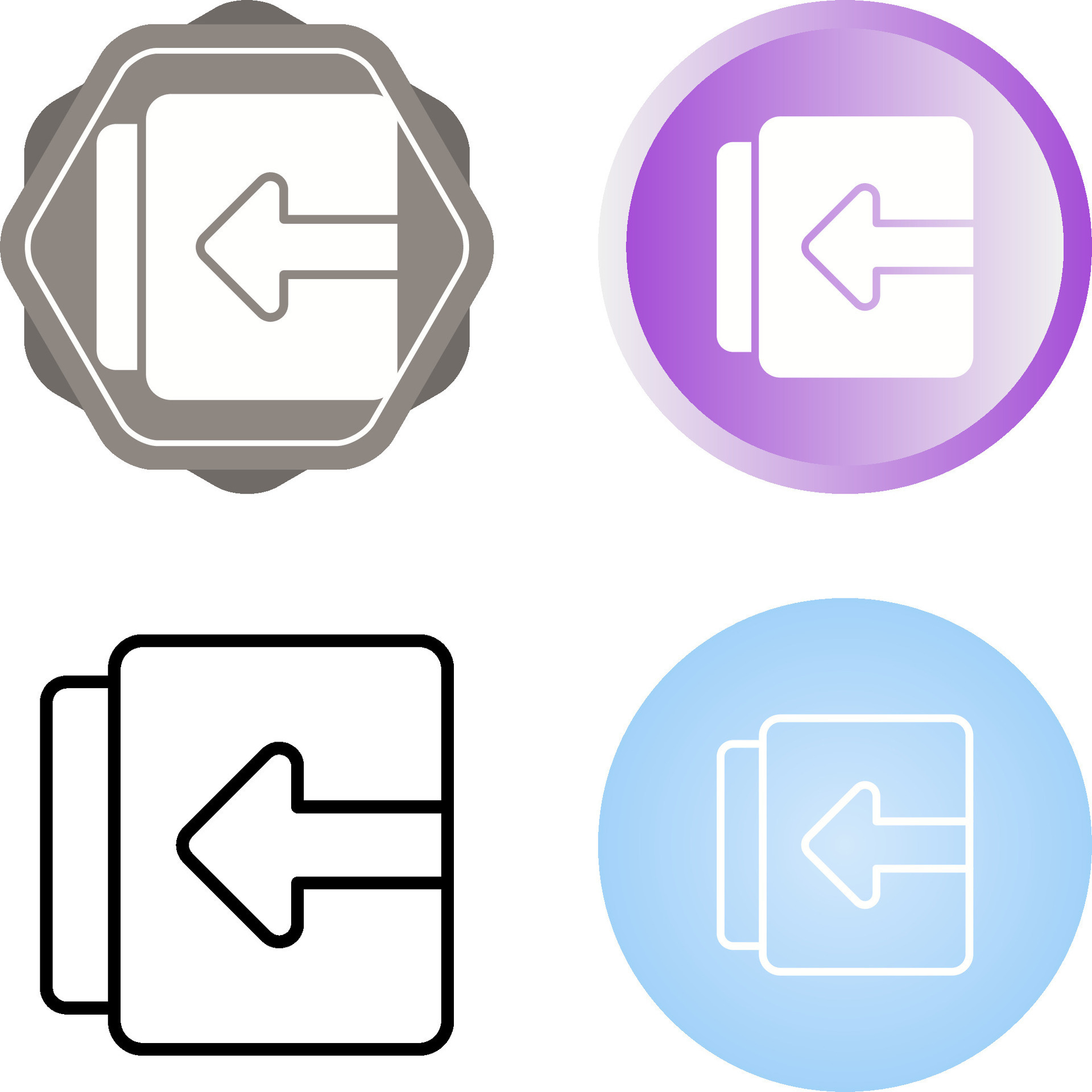 Document Import Vector Icon 40775544 Vector Art At Vecteezy