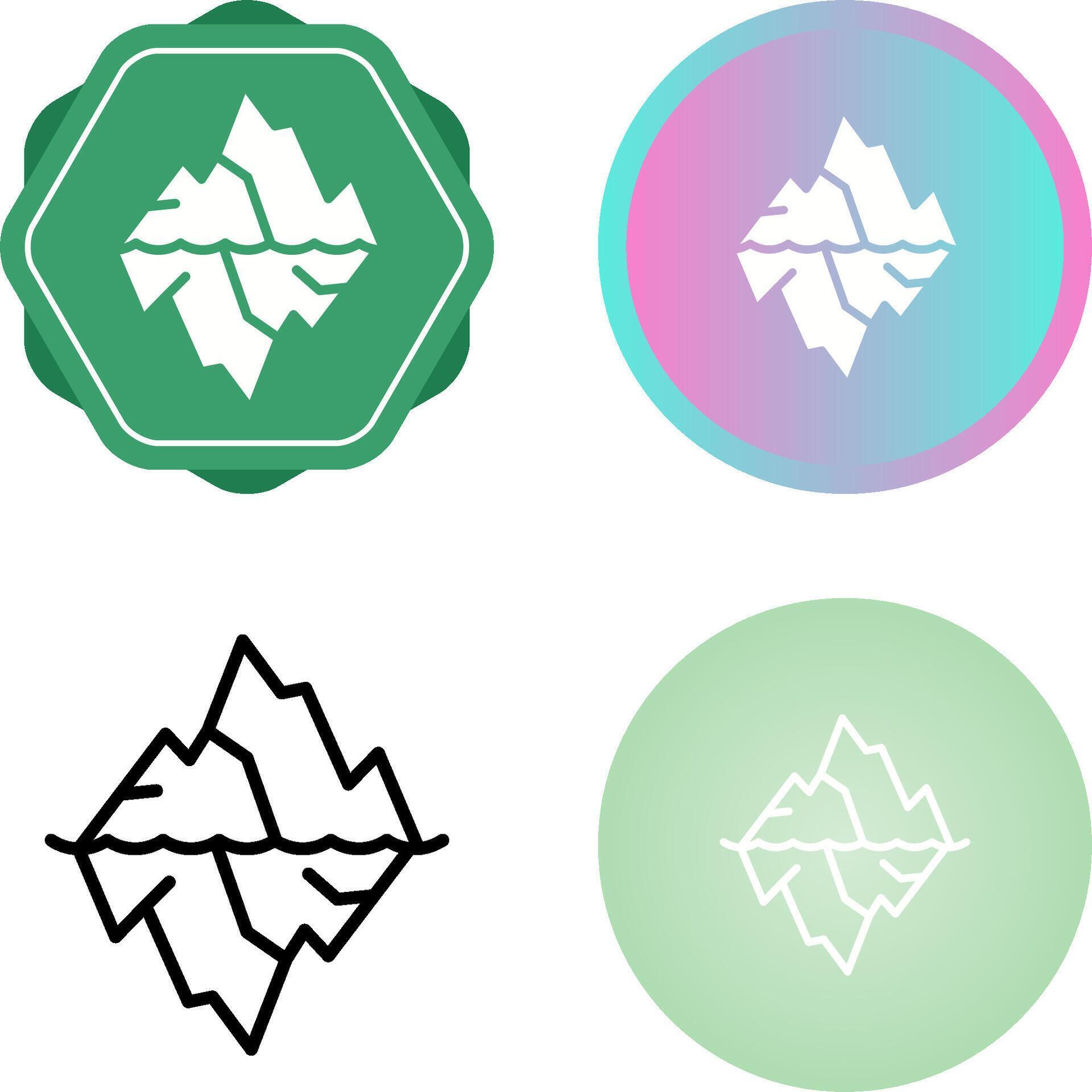 Glacier Vector Icon 40775683 Vector Art at Vecteezy