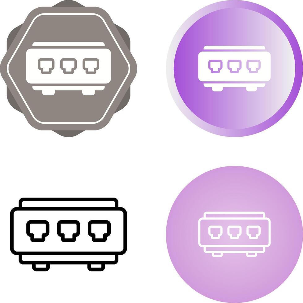 Network Switch Vector Icon 40775800 Vector Art At Vecteezy