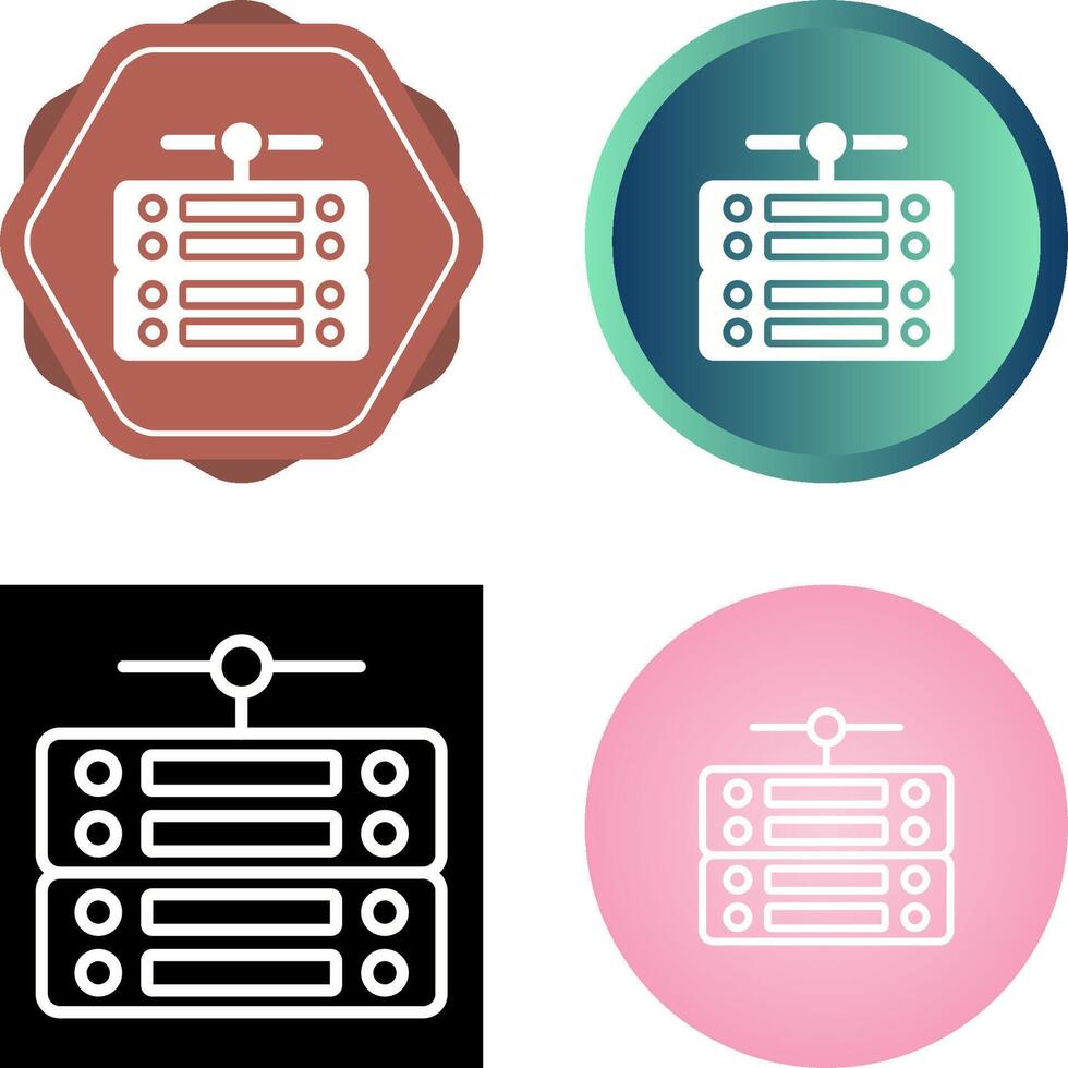 Server Vector Icon 40776800 Vector Art At Vecteezy