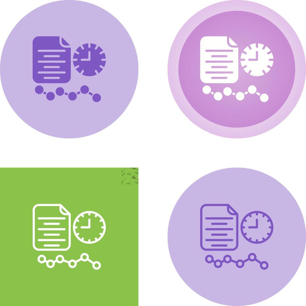Time Series Analysis Vector Icon 40777949 Vector Art At Vecteezy