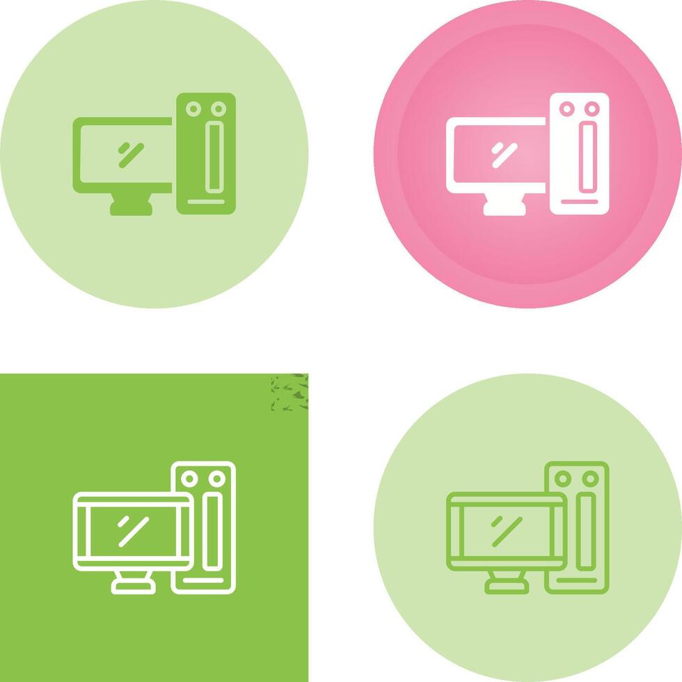 Desktop Computer Vector Icon 40778703 Vector Art at Vecteezy