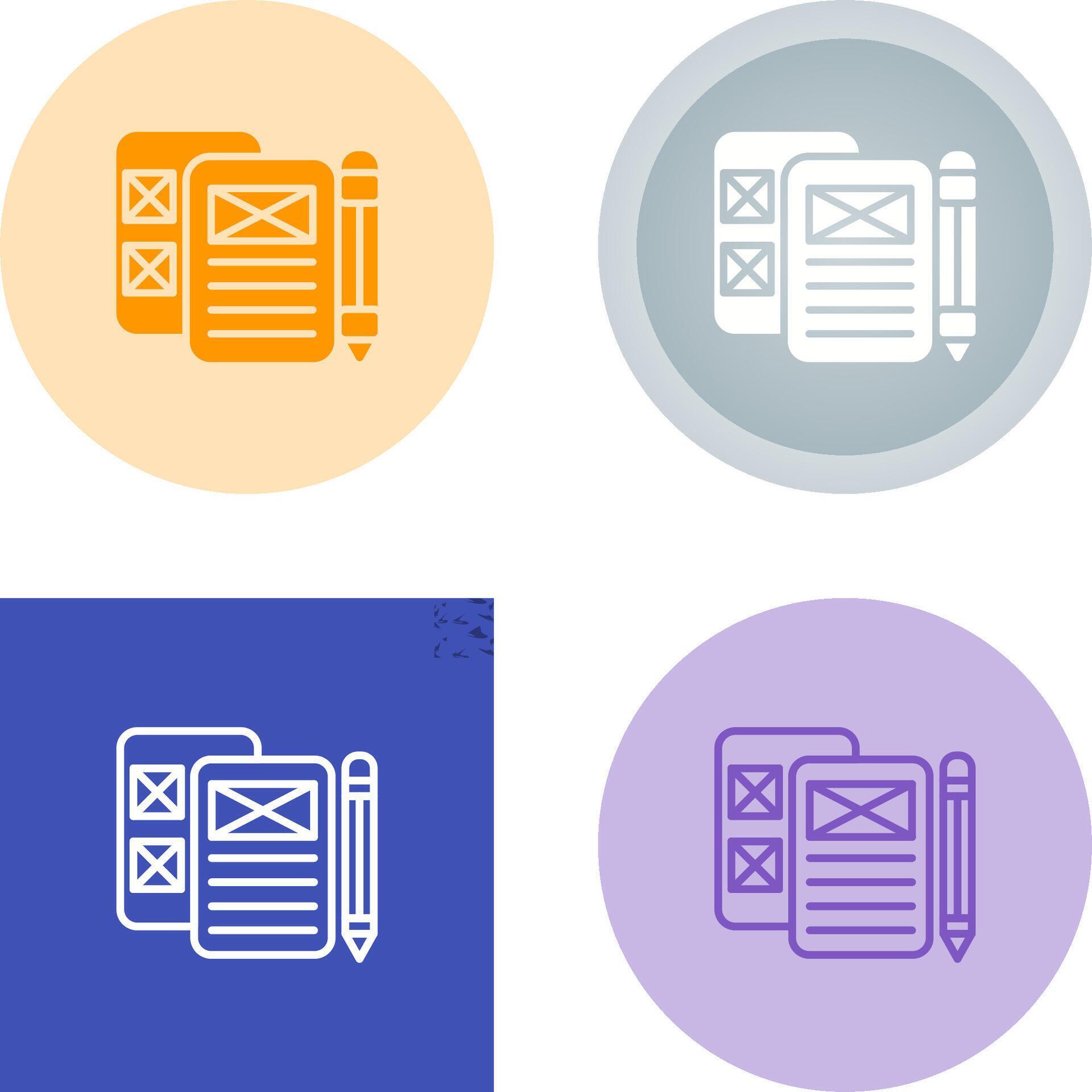 Low Fidelity Prototyping Vector Icon 40779410 Vector Art at Vecteezy