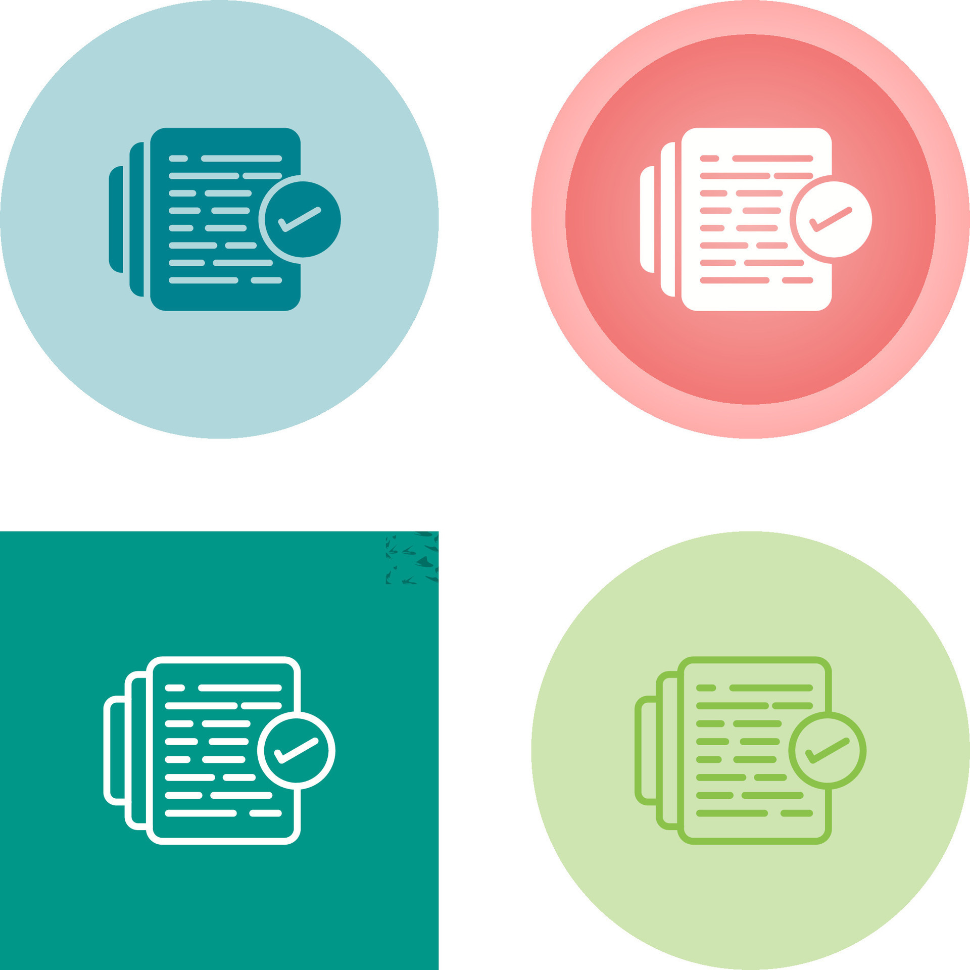 Document Versioning Vector Icon 40780346 Vector Art At Vecteezy