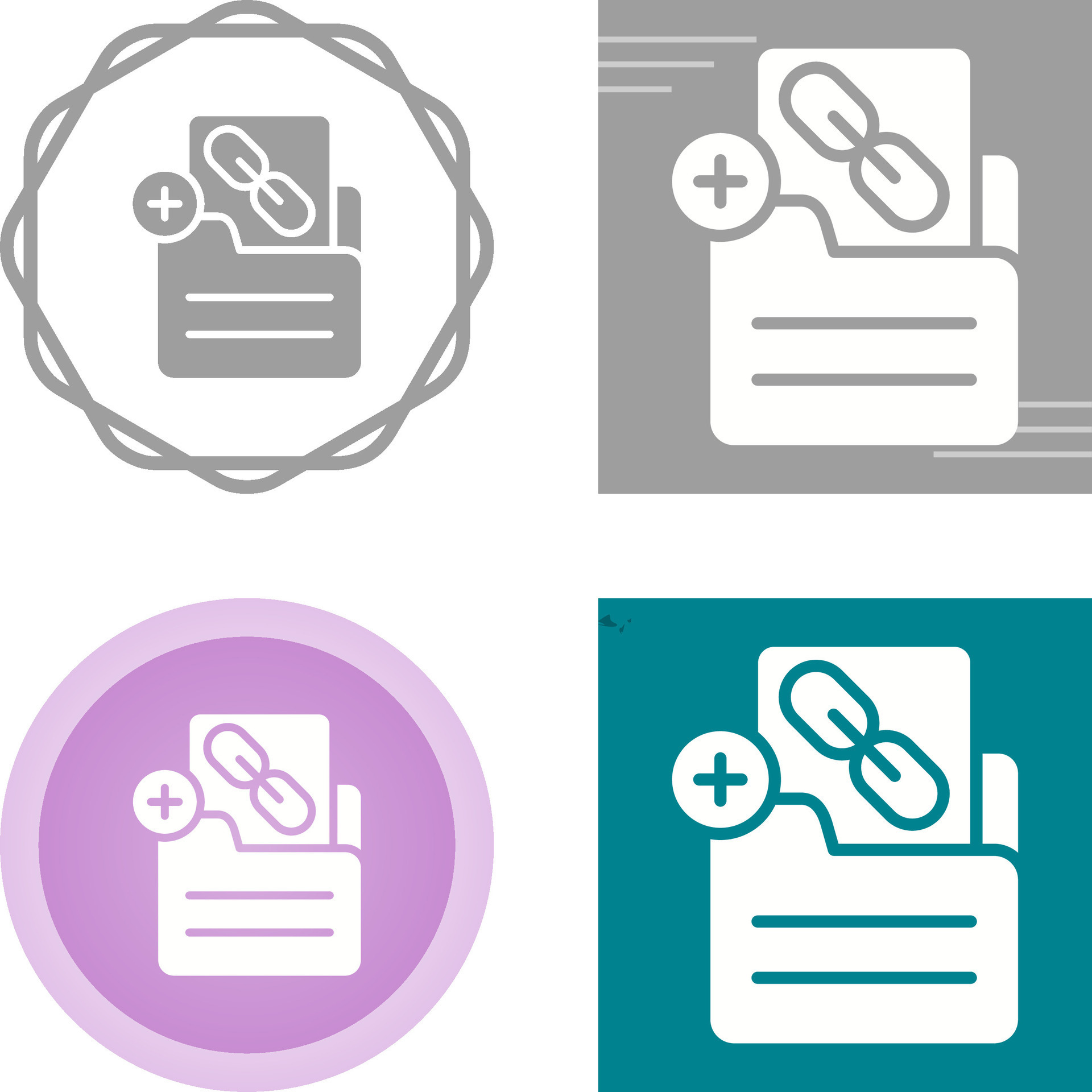 Document Insert Link Vector Icon 40781901 Vector Art at Vecteezy