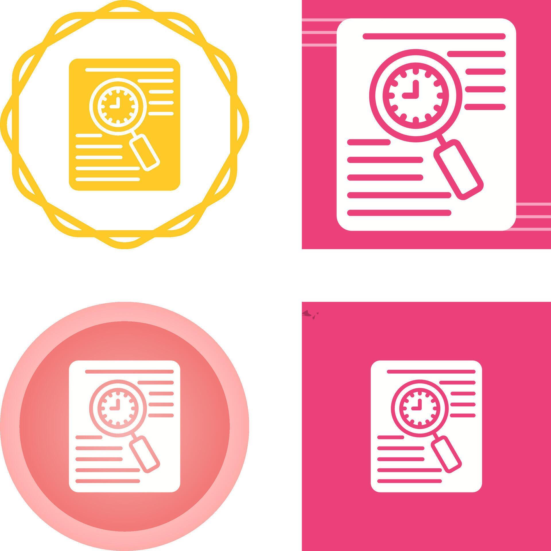 Document Tracking Vector Icon 40782683 Vector Art at Vecteezy