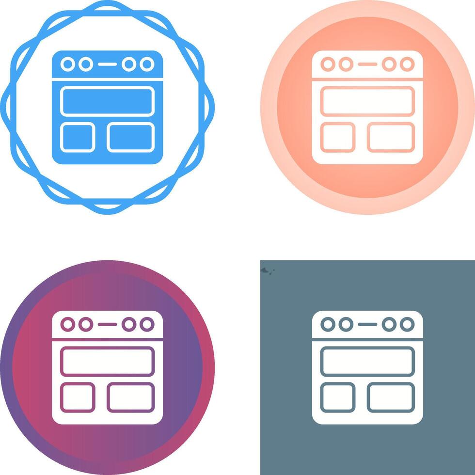 Browser Vector Icon 40784533 Vector Art at Vecteezy