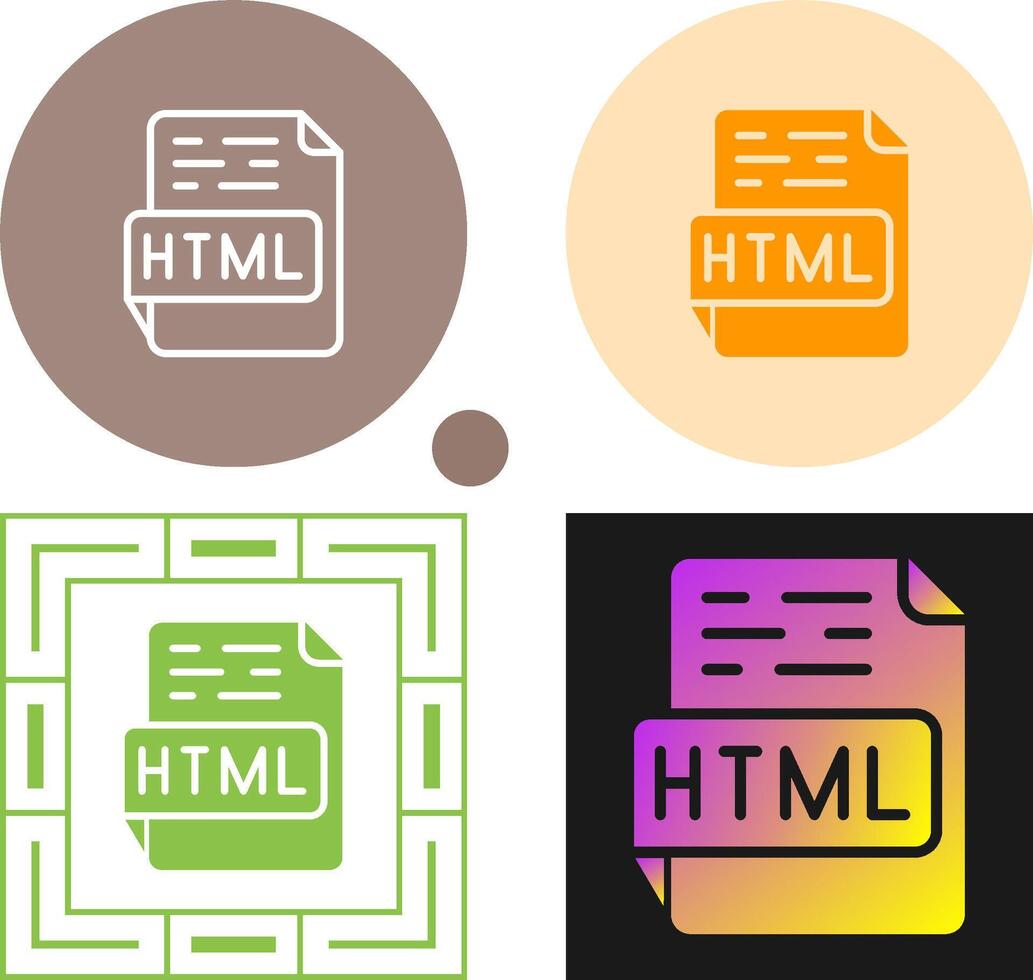 icono de vector html 40791050 Vector en Vecteezy