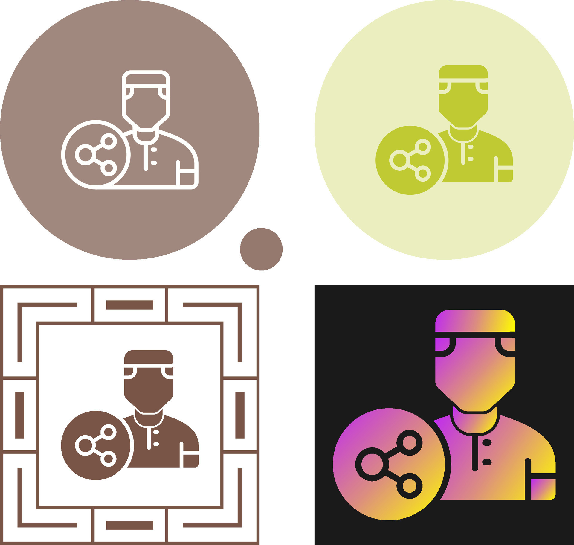 Network Engineer Vector Icon 40791369 Vector Art at Vecteezy
