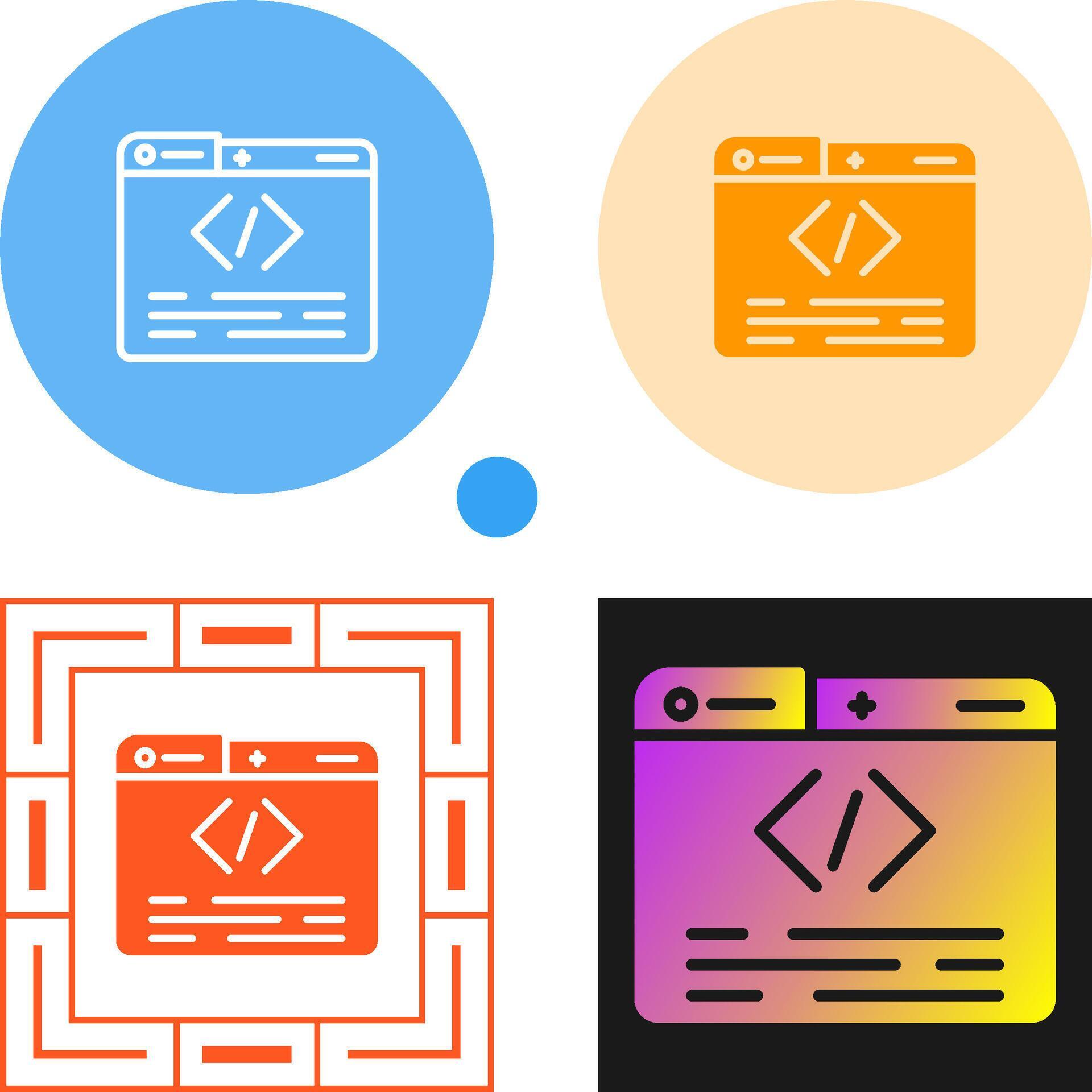 Programming Vector Icon 40793104 Vector Art at Vecteezy