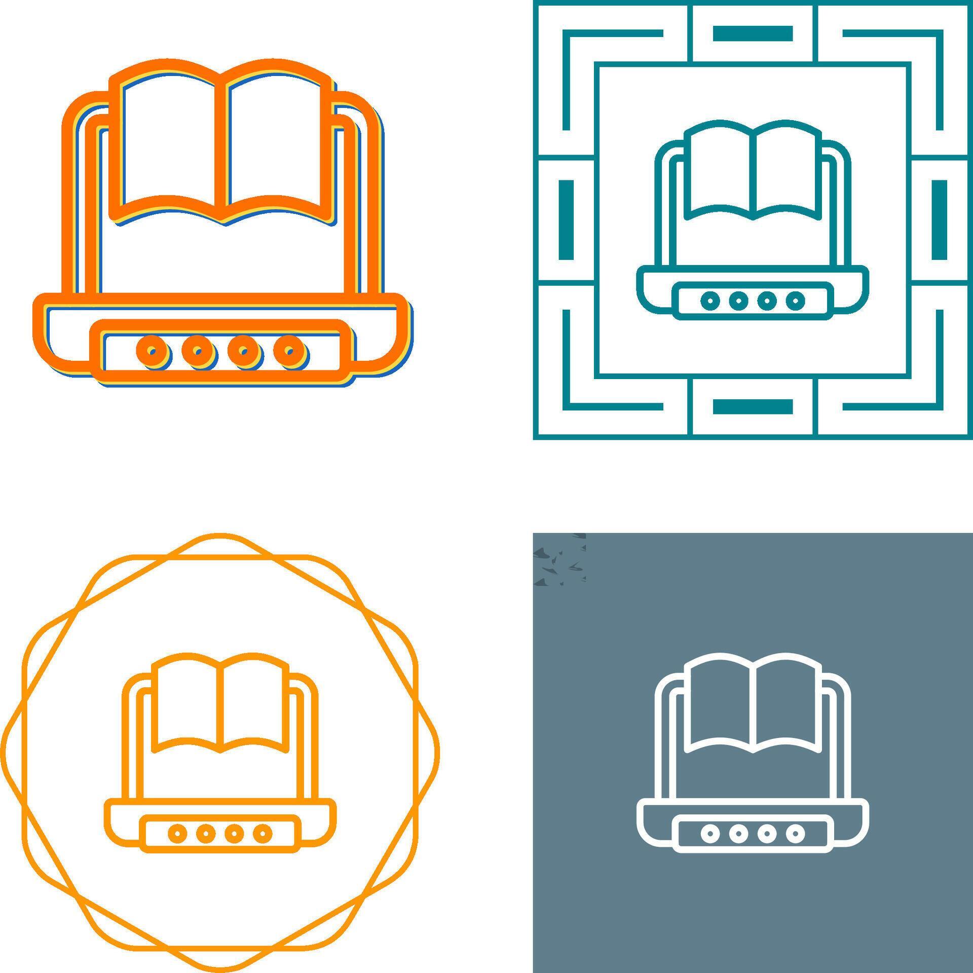 Manual Book Vector Icon 40797017 Vector Art At Vecteezy