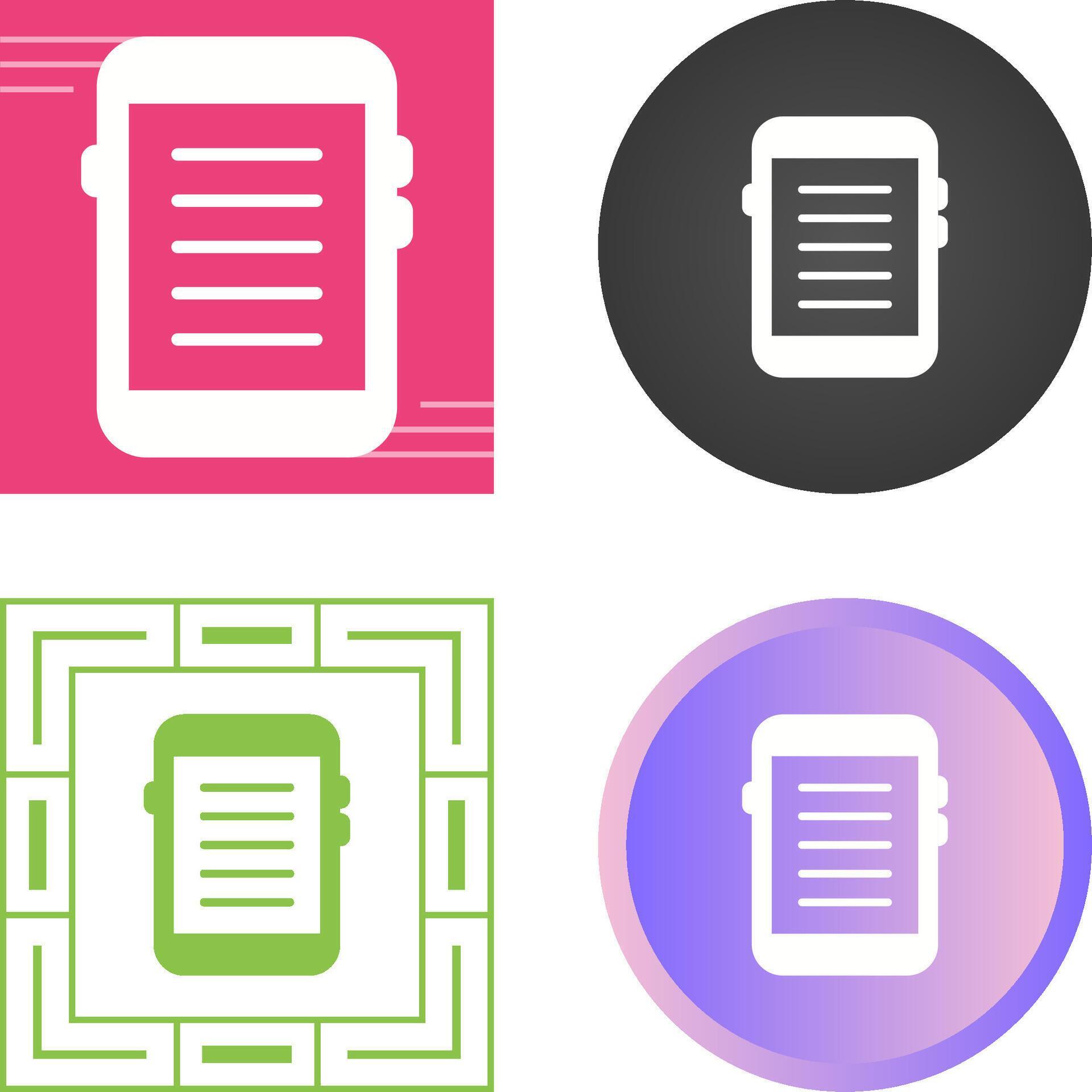 E-reader Vector Icon 40797418 Vector Art at Vecteezy