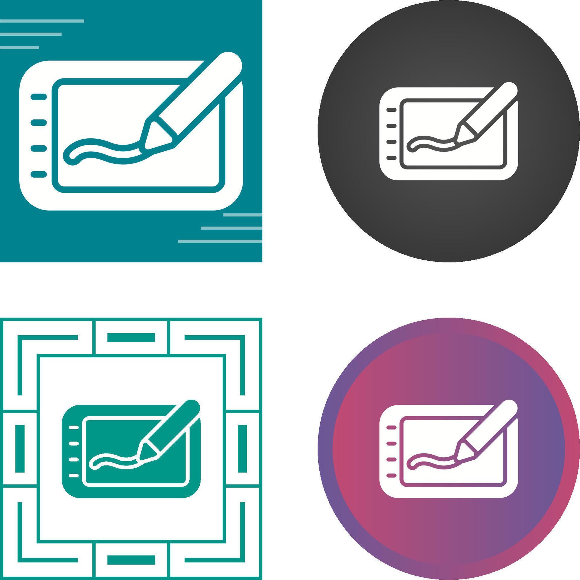 Graphics Tablet Vector Icon 40797430 Vector Art at Vecteezy