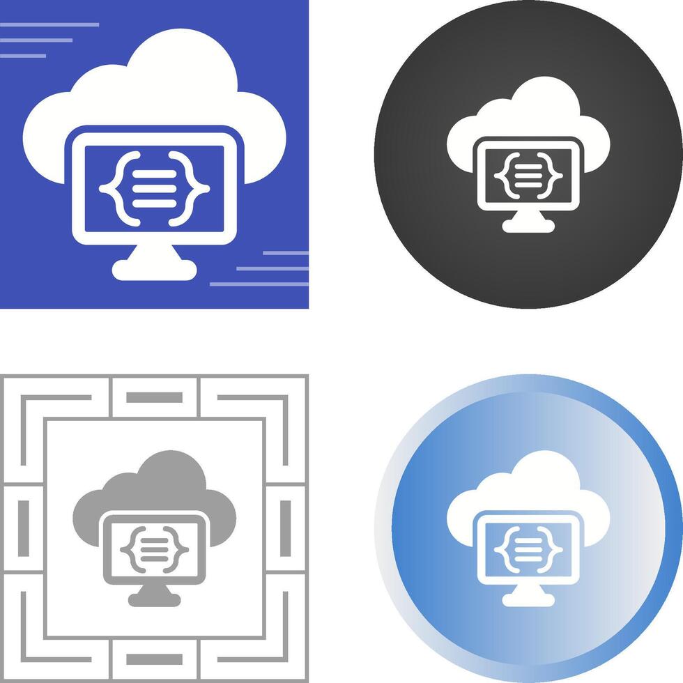 Serverless Computing Vector Icon 40798142 Vector Art At Vecteezy