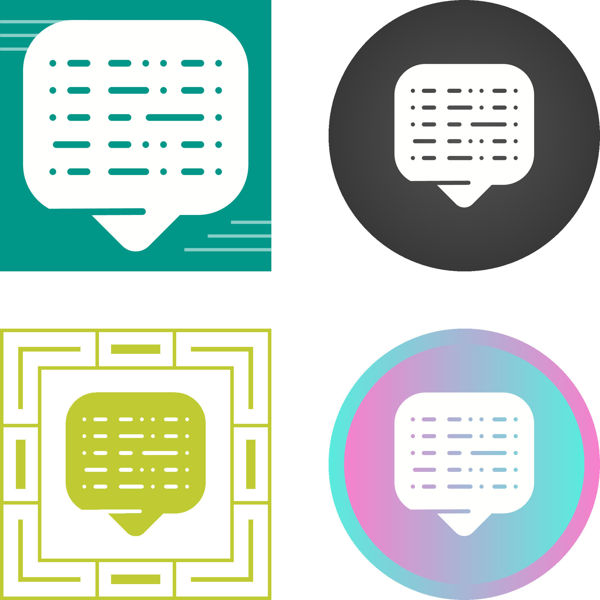Morse Code Vector Icon 40798222 Vector Art At Vecteezy