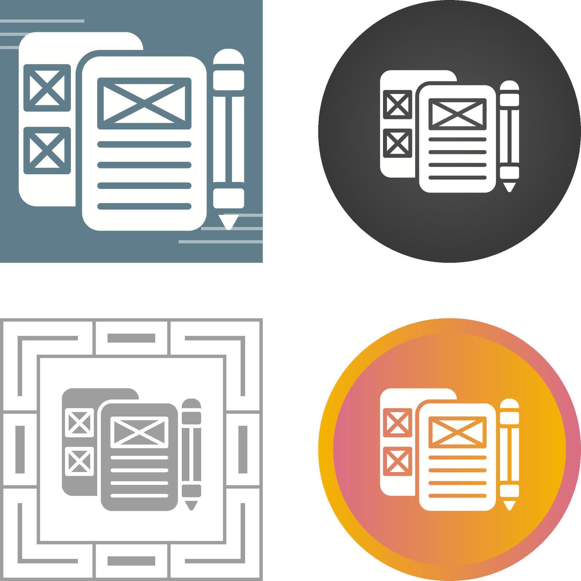 Low Fidelity Prototyping Vector Icon 40798426 Vector Art at Vecteezy