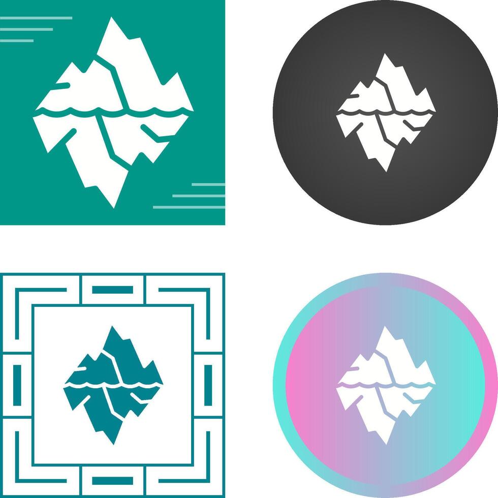 Glacier Vector Icon 40799495 Vector Art at Vecteezy