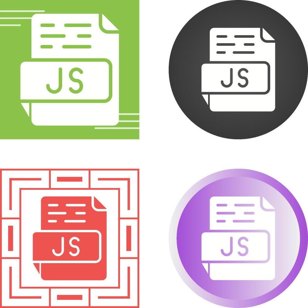 Js Vector Icon 40799780 Vector Art At Vecteezy