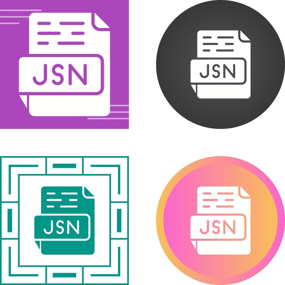json vector icono 40799829 Vector en Vecteezy