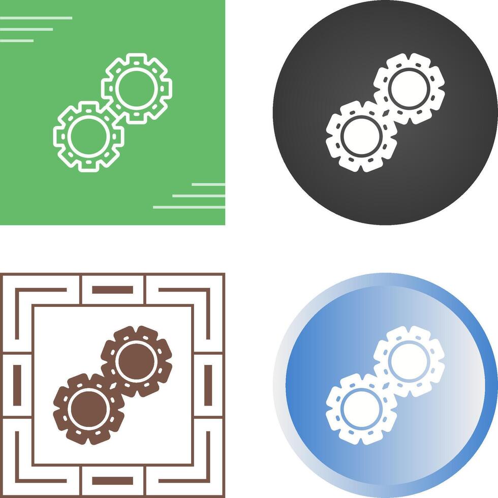 Gears Vector Icon 40801017 Vector Art at Vecteezy