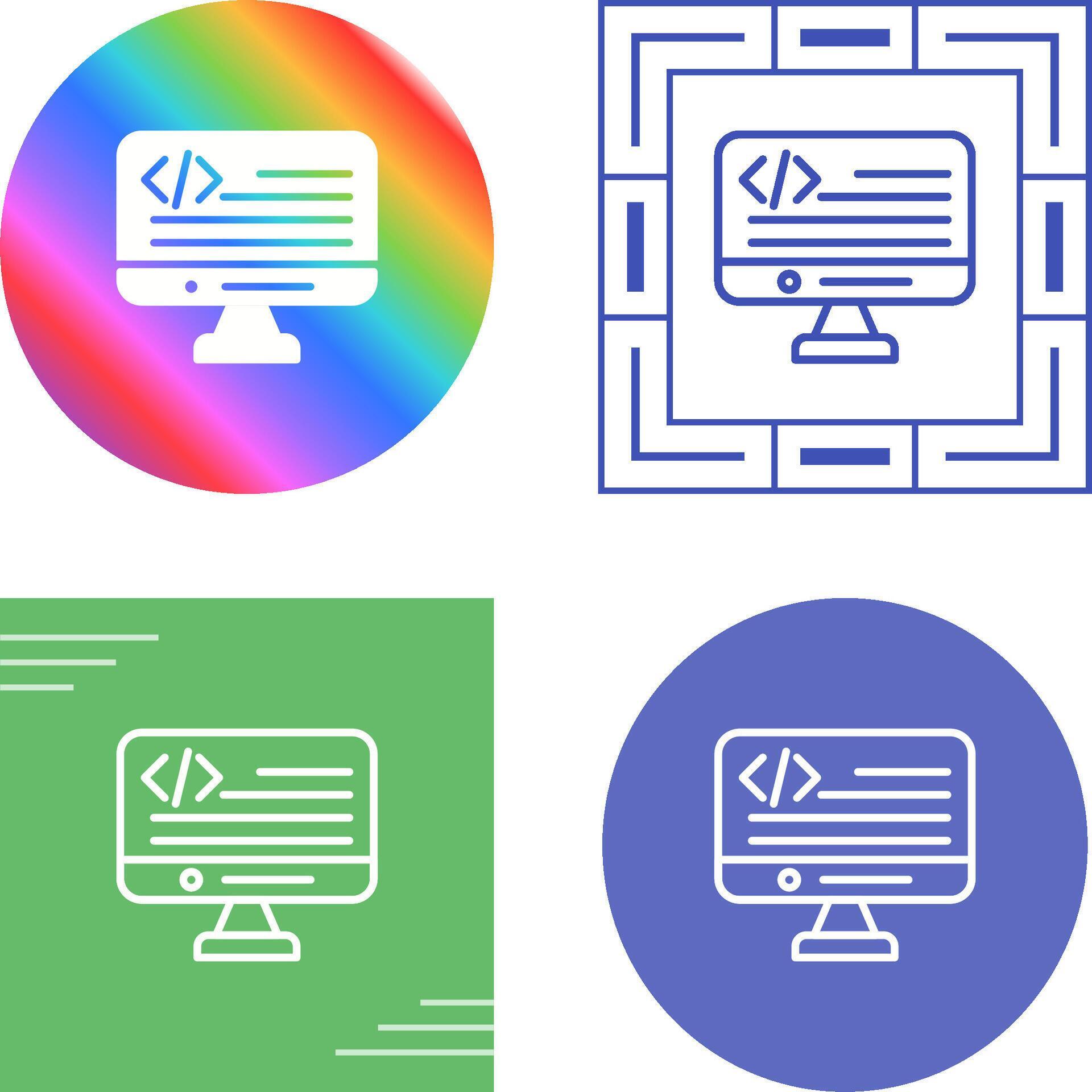 Programming Language Vector Icon 40801441 Vector Art At Vecteezy