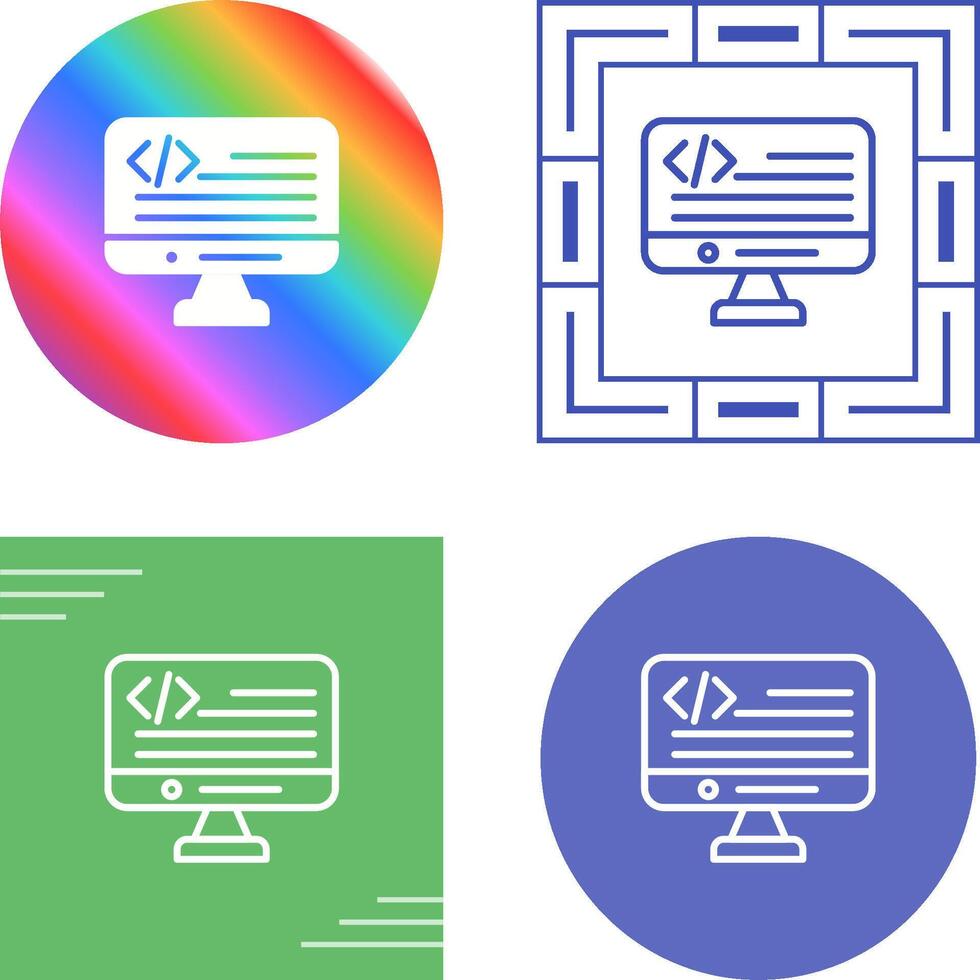 Programming Language Vector Icon 40801441 Vector Art At Vecteezy