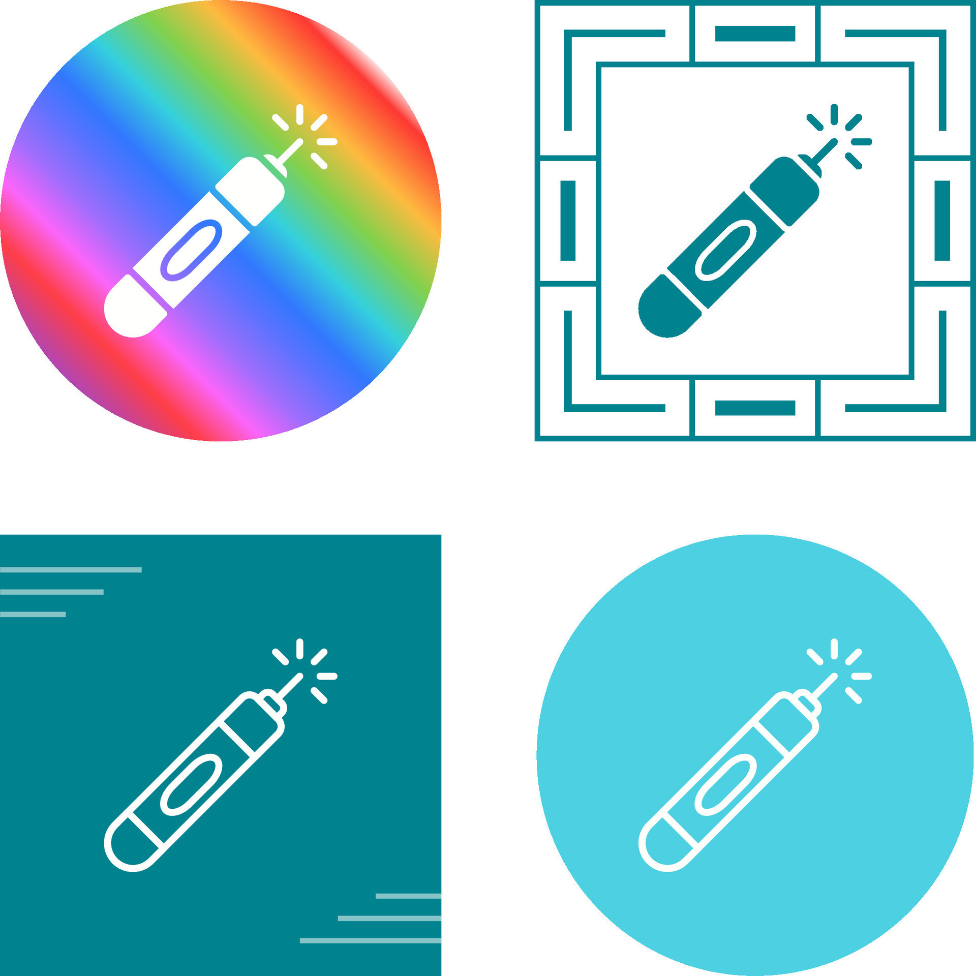 Laser Pointer Vector Icon 40801620 Vector Art at Vecteezy