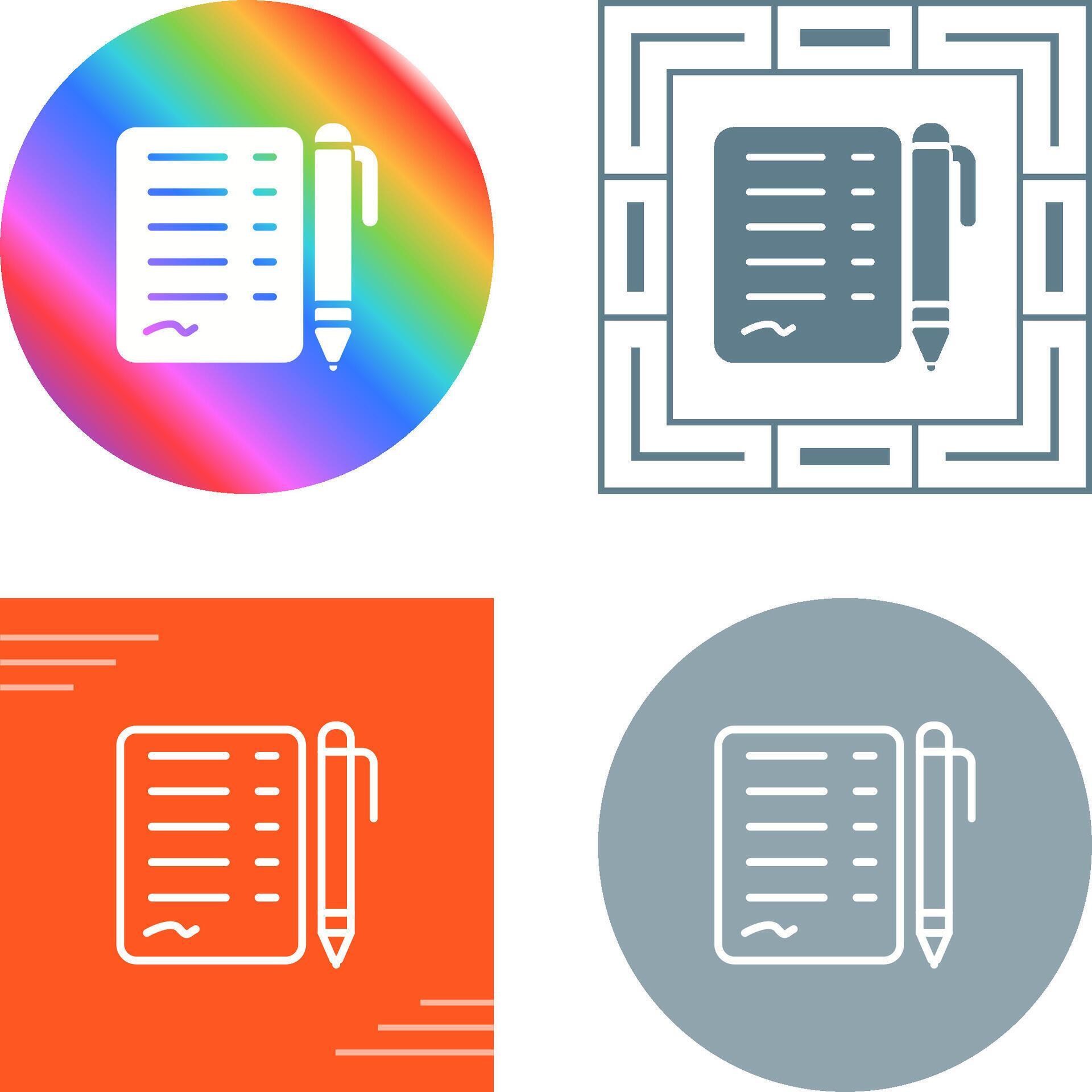 Document Signed Vector Icon 40802866 Vector Art at Vecteezy