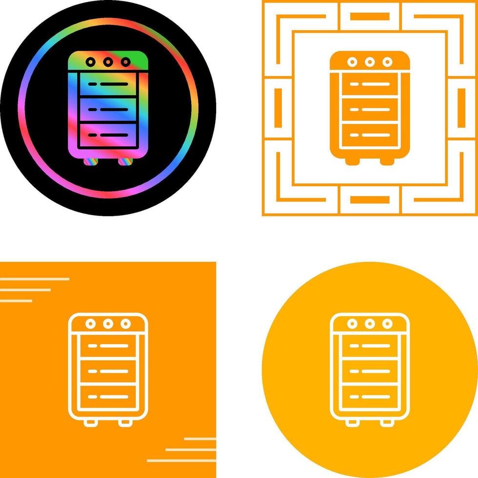 Server Rack Vector Icon 40803466 Vector Art At Vecteezy