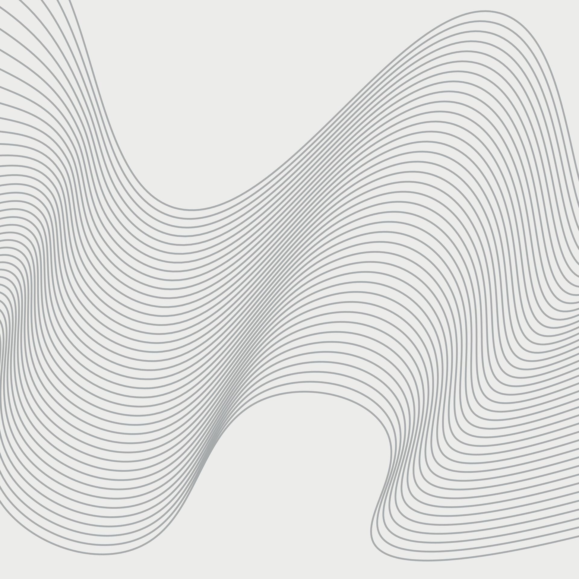 Abstract wavy line background, dynamic sound wave, wavy pattern ...